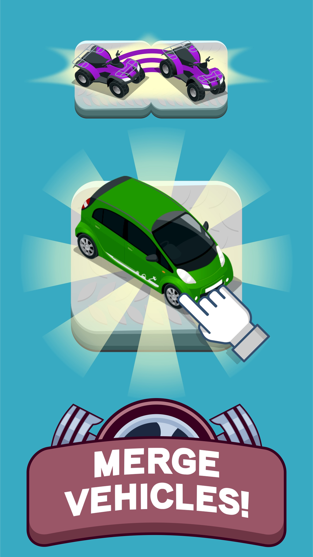 Merge Cars Vehicles - Clicker for iPhone - Download