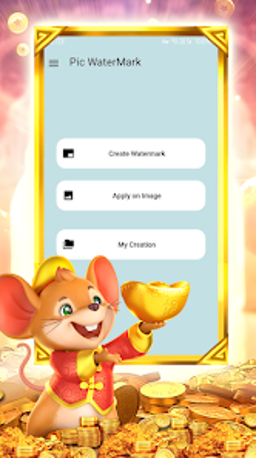 Pic WaterMark สำหรับ Android - ดาวน์โหลด