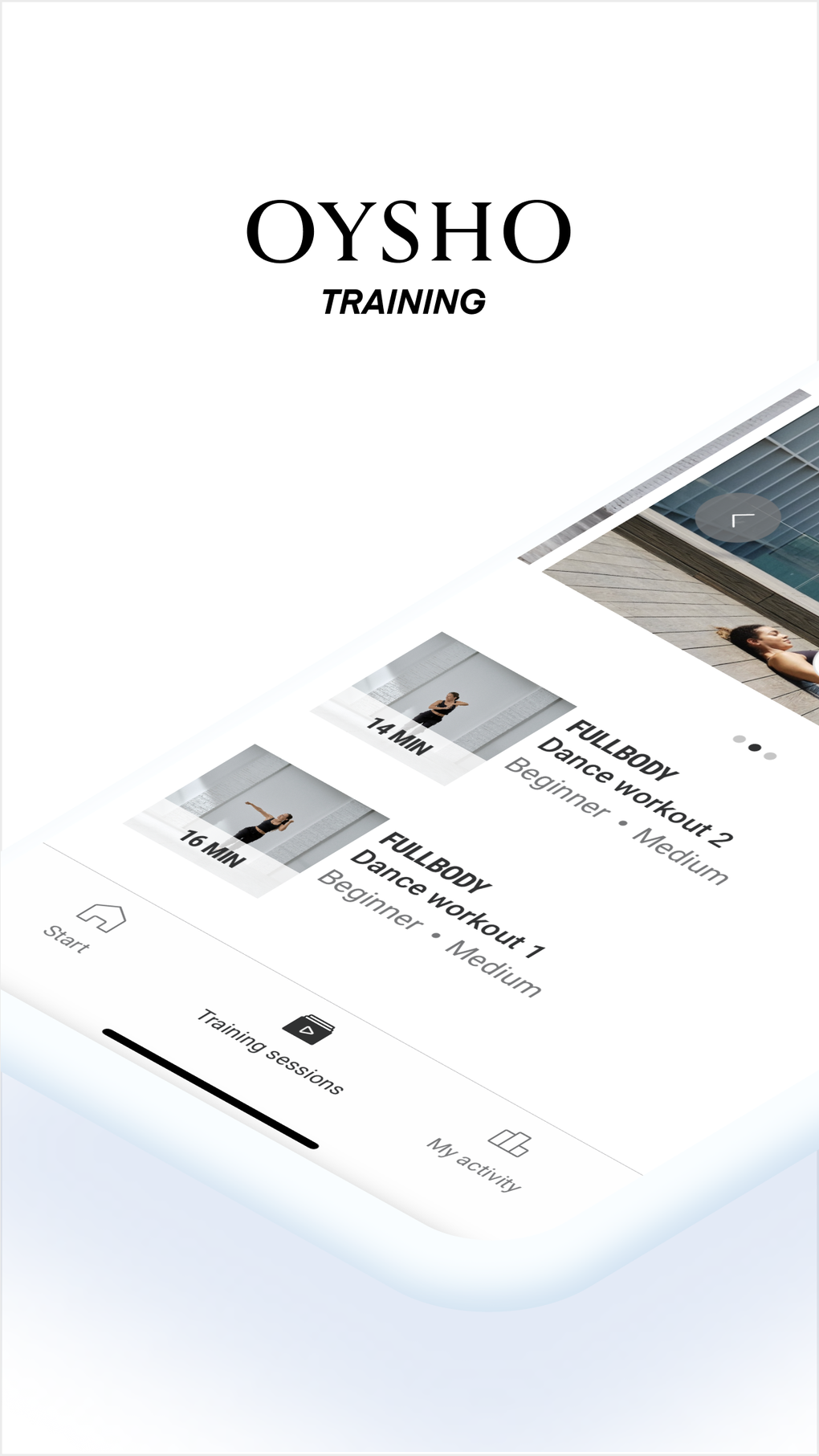 OYSHO TRAINING: Workout for iPhone - Download