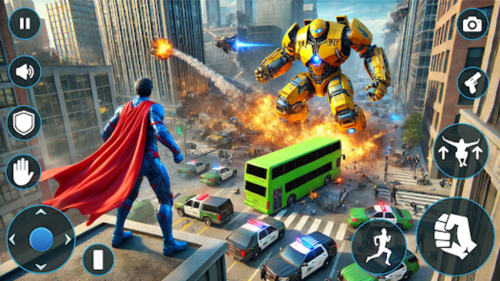 Superhero Game: Mafia City War cho Android - Tải về