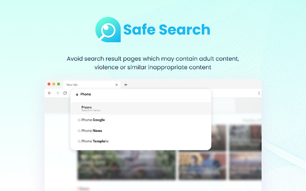 Safe Search para Google Chrome - Extensión Descargar