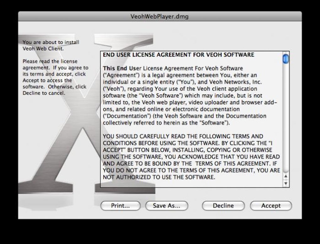 VeohTV pour Mac - Télécharger