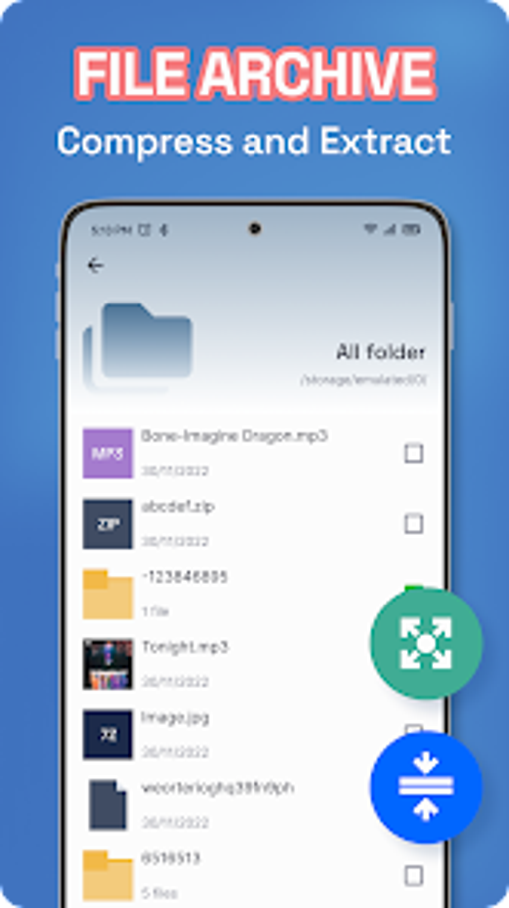 ZIP RAR: File Compressor para Android - Descargar