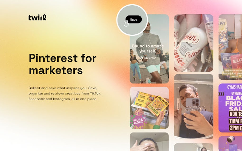 Twirl - Save Ad Inspiration From Anywhere for Google Chrome - Extension ...
