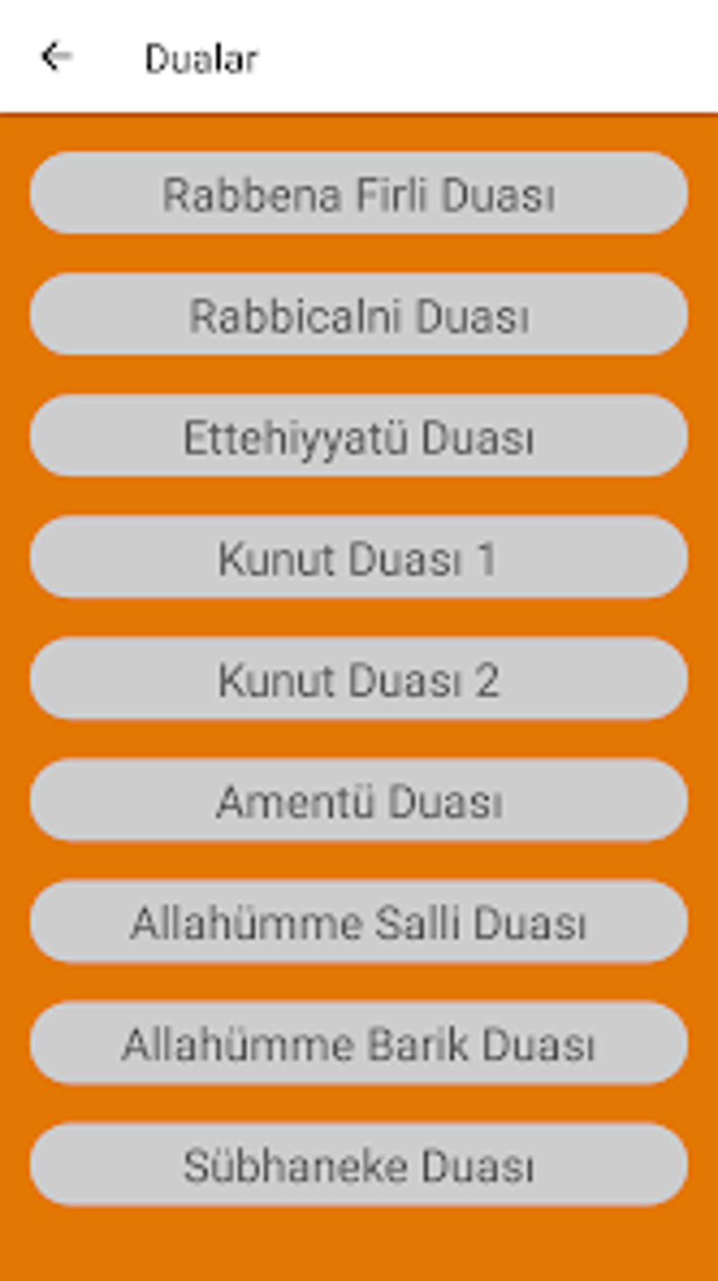 Sureler Dualar for Android - Download