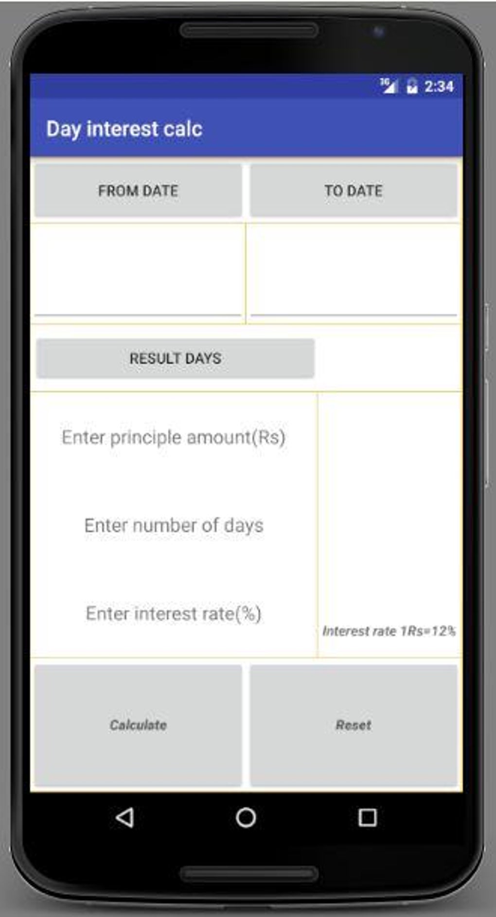 Day interest calc APK para Android - Descargar