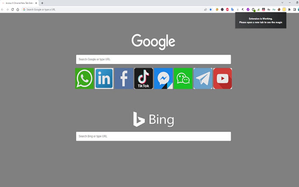 Arceus X - New Tab Background Google Chrome için - Eklenti İndir