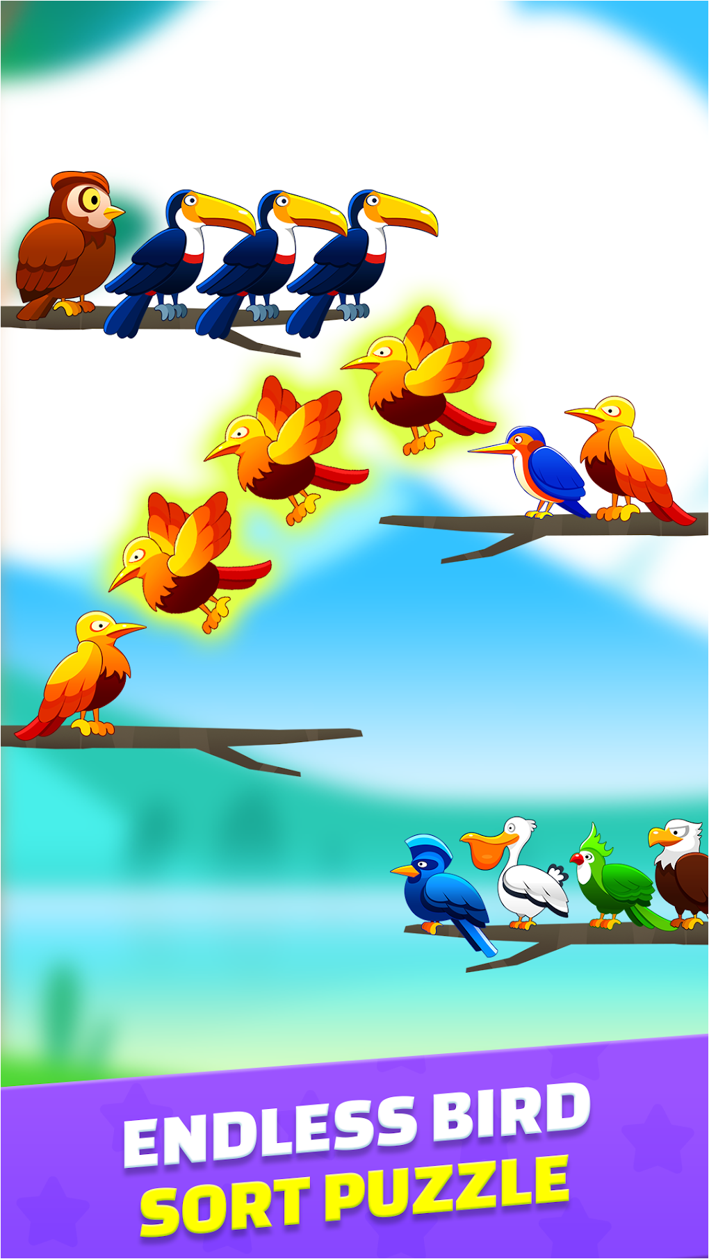 Bird Color Sort Master para Android - Descargar