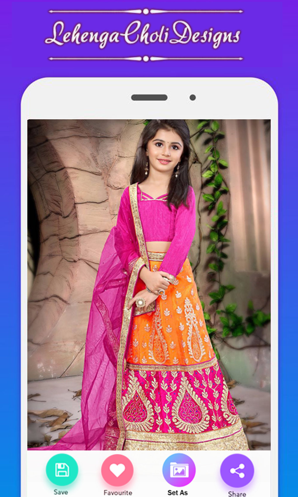 Kids Lehenga Choli Designs APK for Android - Download