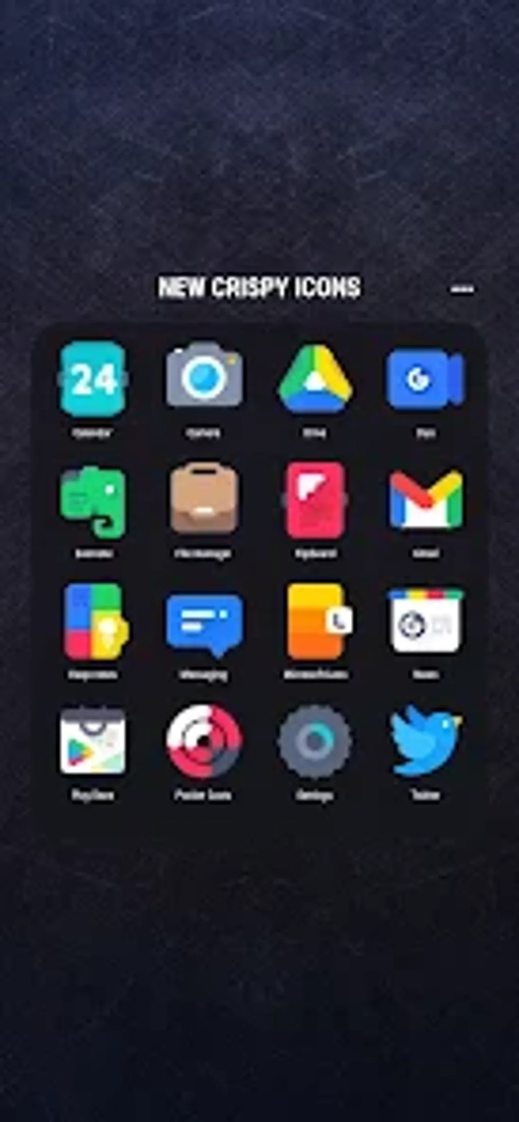 Crispy Icon Pack para Android - Descargar