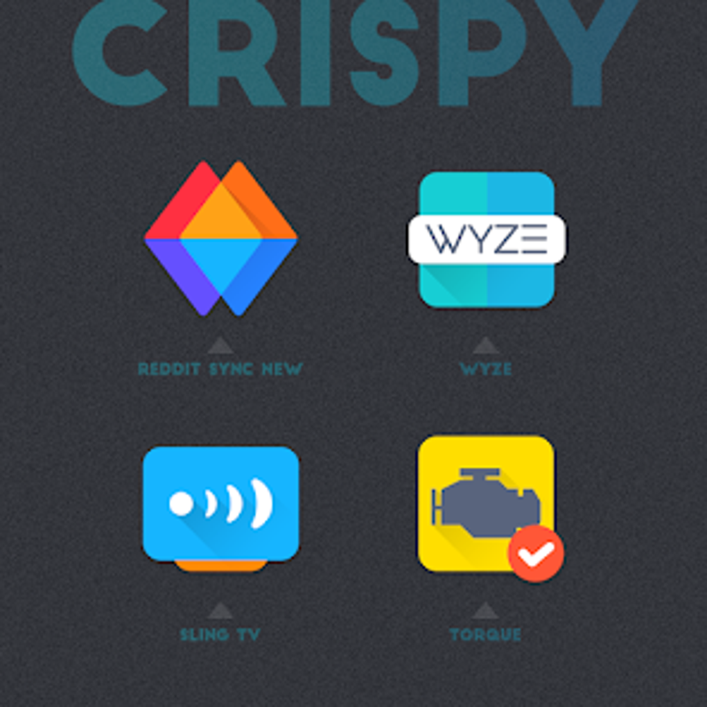 Crispy Icon Pack for Android - Download