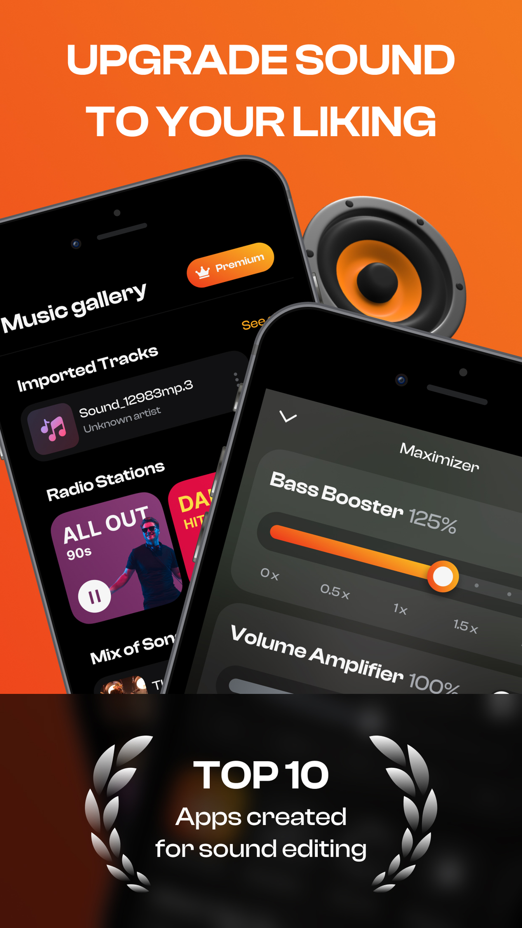 Bass Booster Sound Equalizer pour iPhone - Télécharger