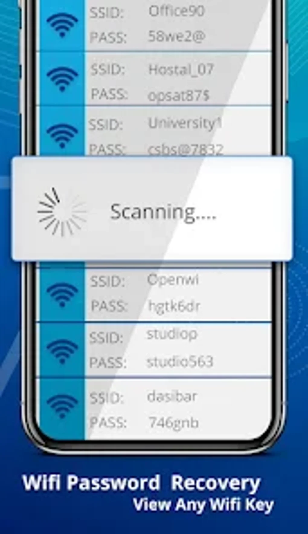 WiFi Password Key Show para Android - Descargar