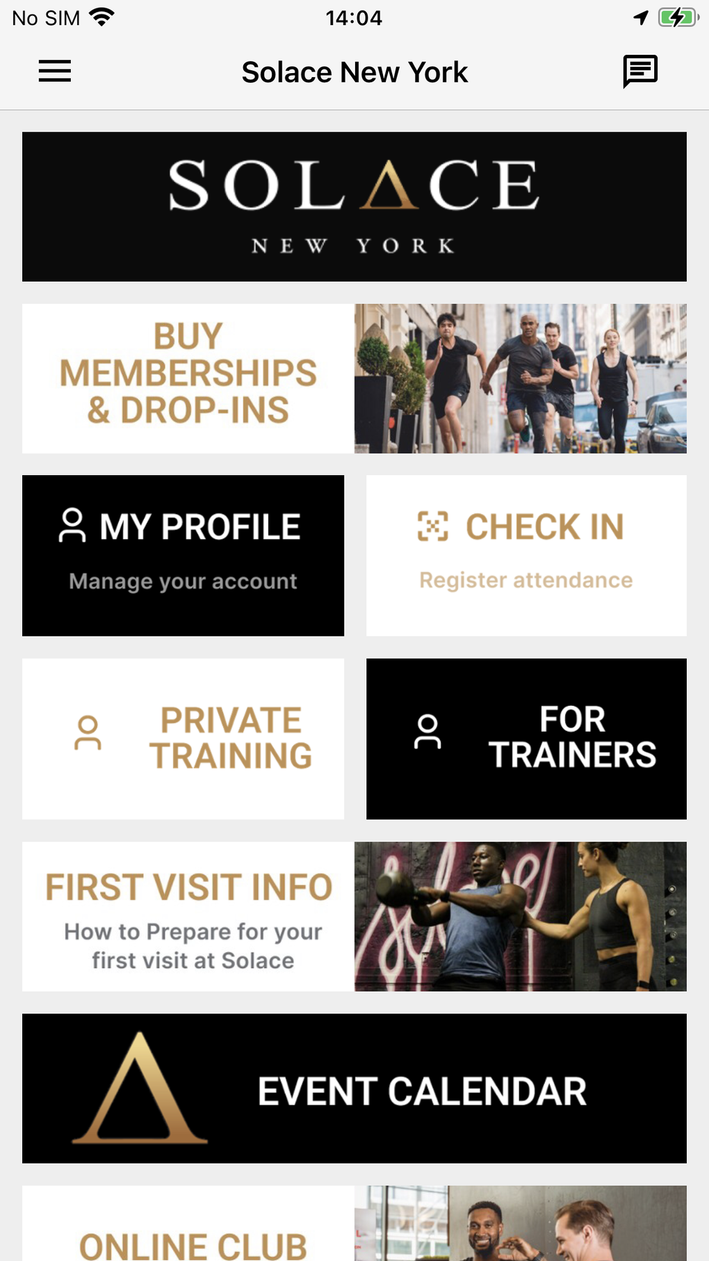 Solace New York for iPhone - Download