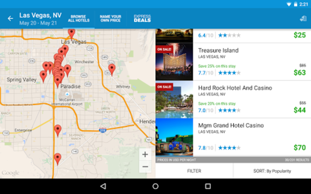 Priceline - Travel Deals on Hotels Flights Cars APK for Android - Download