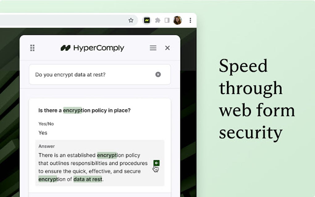 HyperComply Form Assistant for Google Chrome - Extension Download