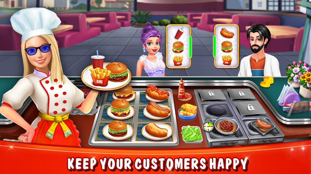 Cooking Food - Resturant Games pour Android - Télécharger