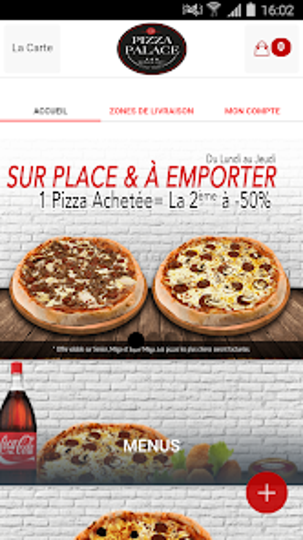 Pizza Palace Yvetot para Android - Descargar
