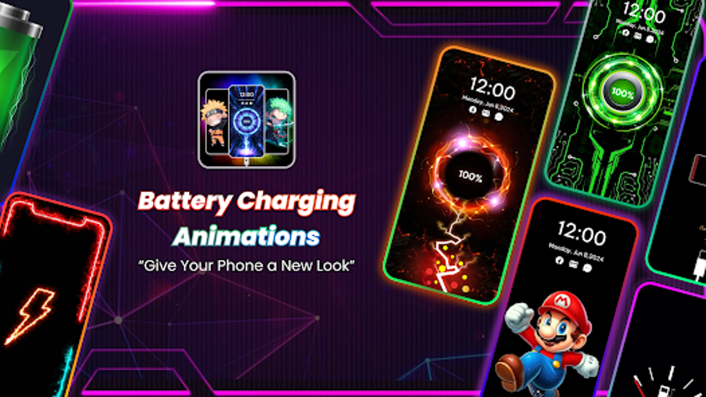 Battery Charging Animation 4K für Android - Download