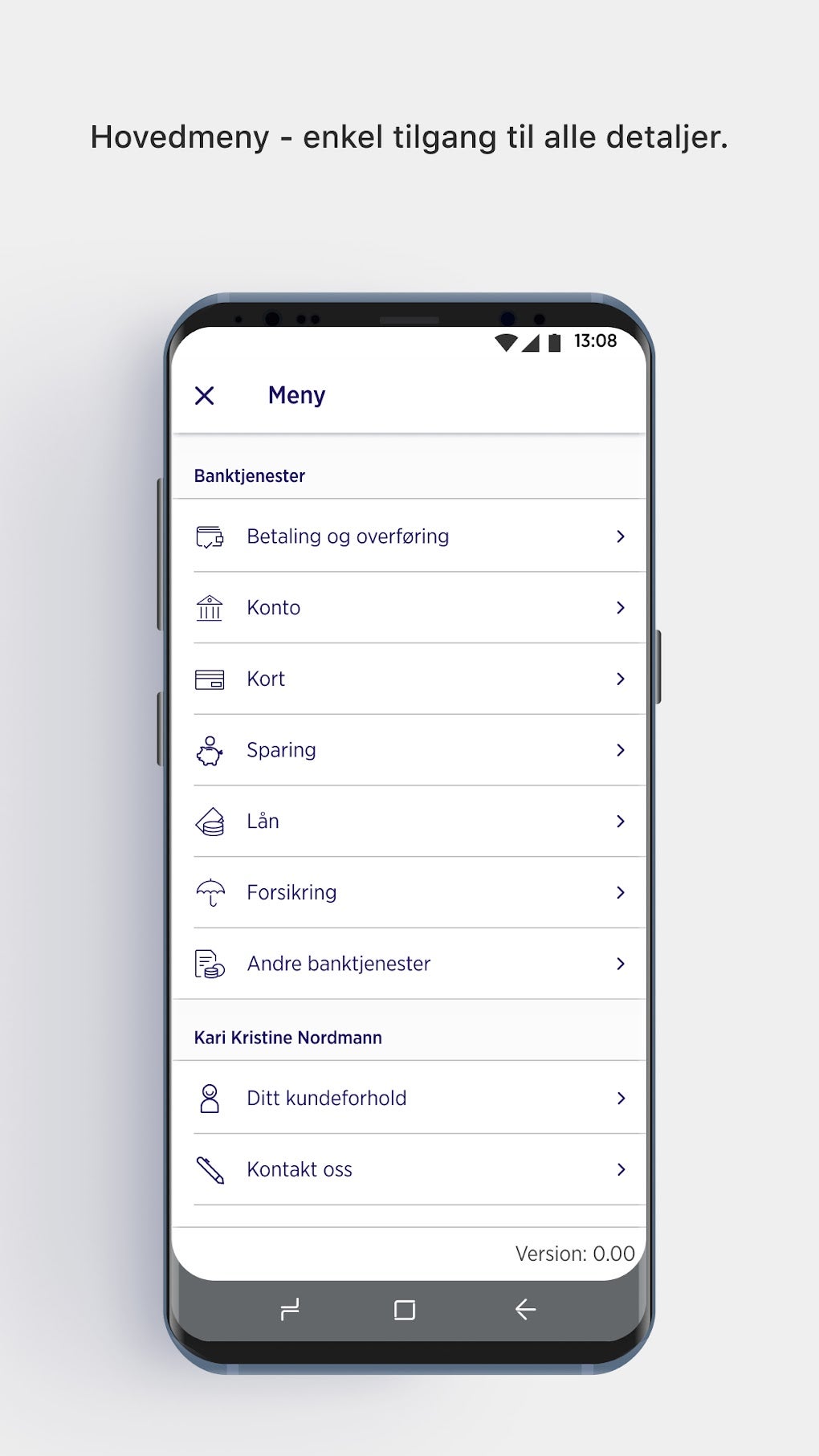 Sparebanken Sør Mobilbank APK สำหรับ Android - ดาวน์โหลด