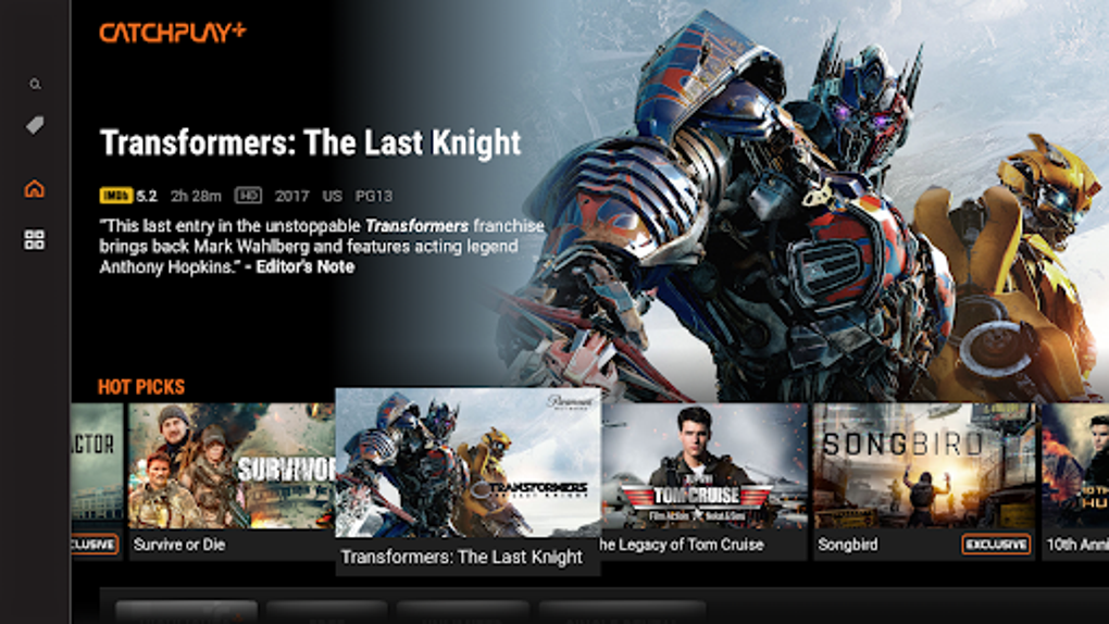 CATCHPLAY Sony TV APK pour Android - Télécharger