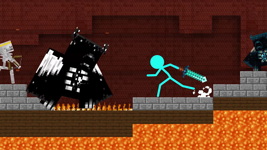 Stickman VS Monsters для Android — Скачать