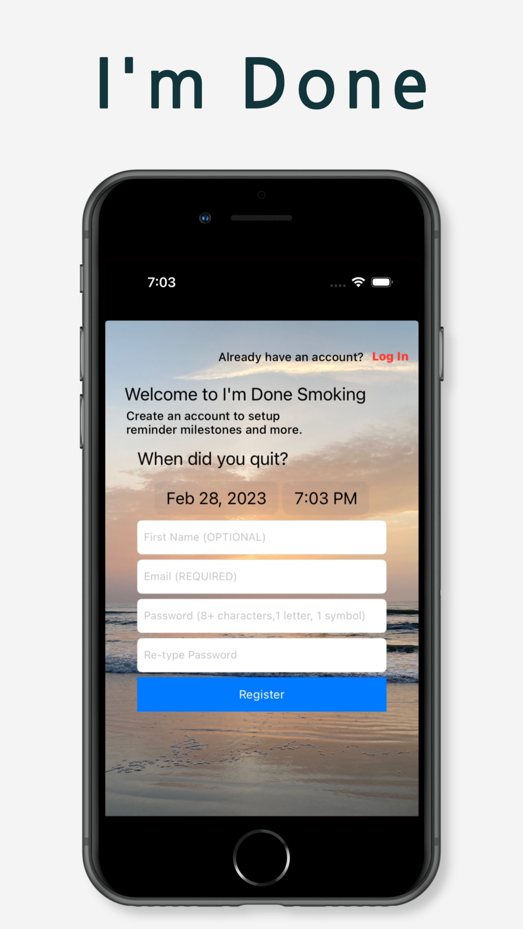 Im Done - Smoking Counter for iPhone - Download