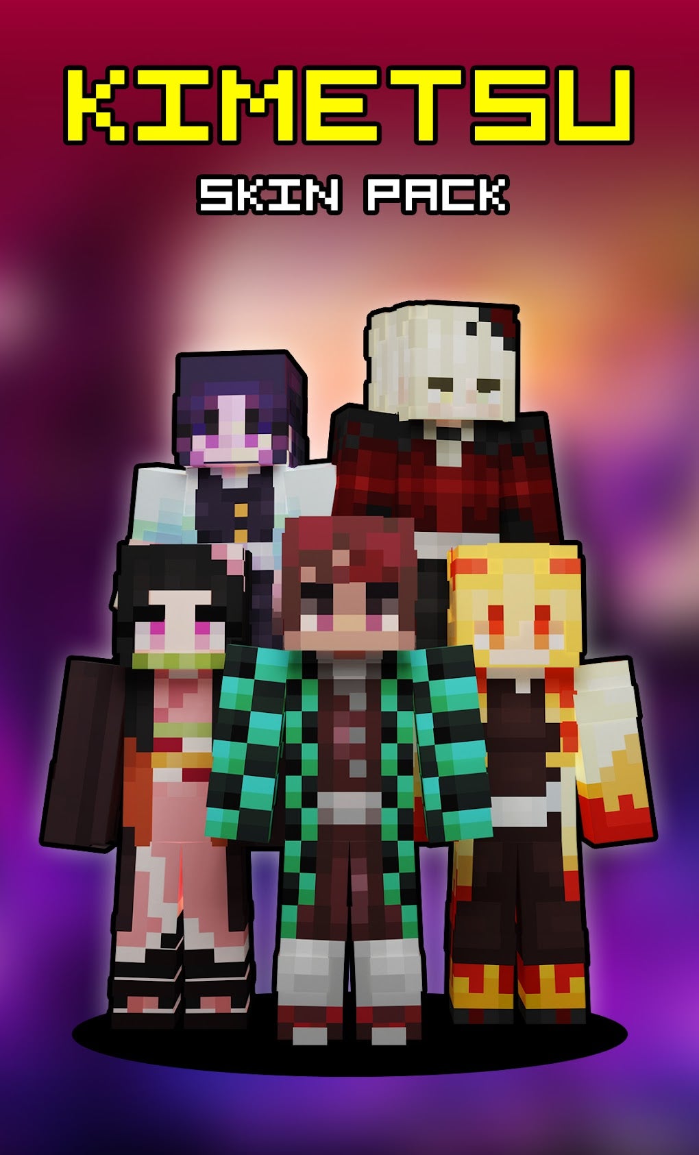 Android 용 Skins Kimetsu for Minecraft - 다운로드
