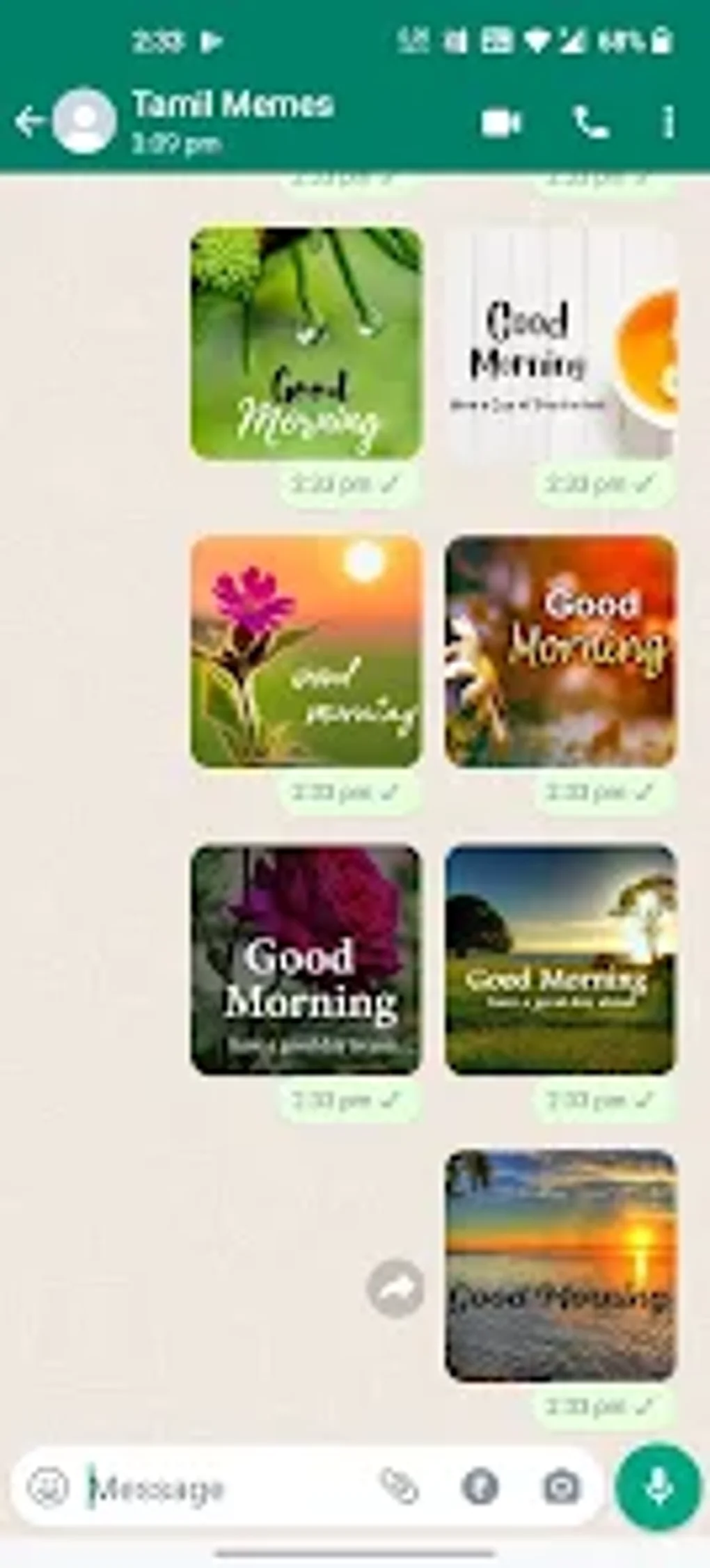 Good Morning Stickers per Android - Download