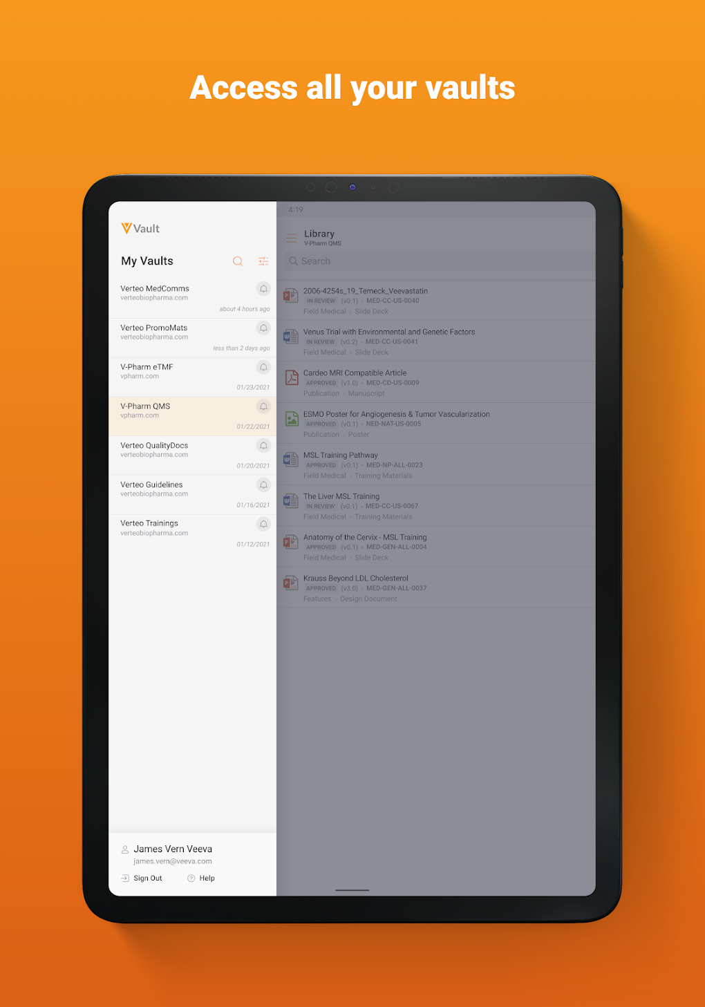 Veeva Vault para Android - Descargar