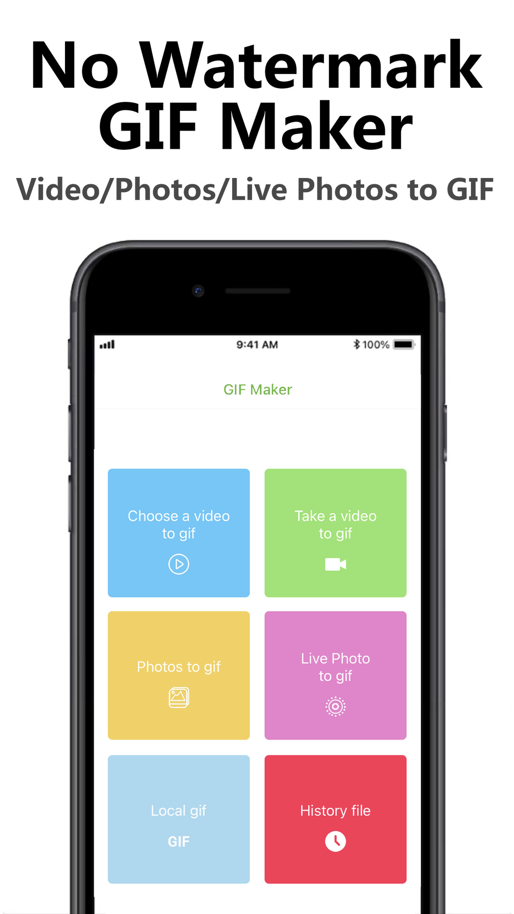 GIF MakerConverter:GIF Editor para iPhone - Descargar