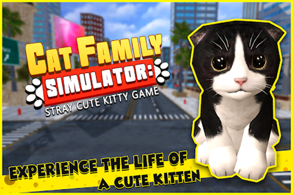 Cat Family Simulator: Stray Cute Kitty Game para Android - Descargar