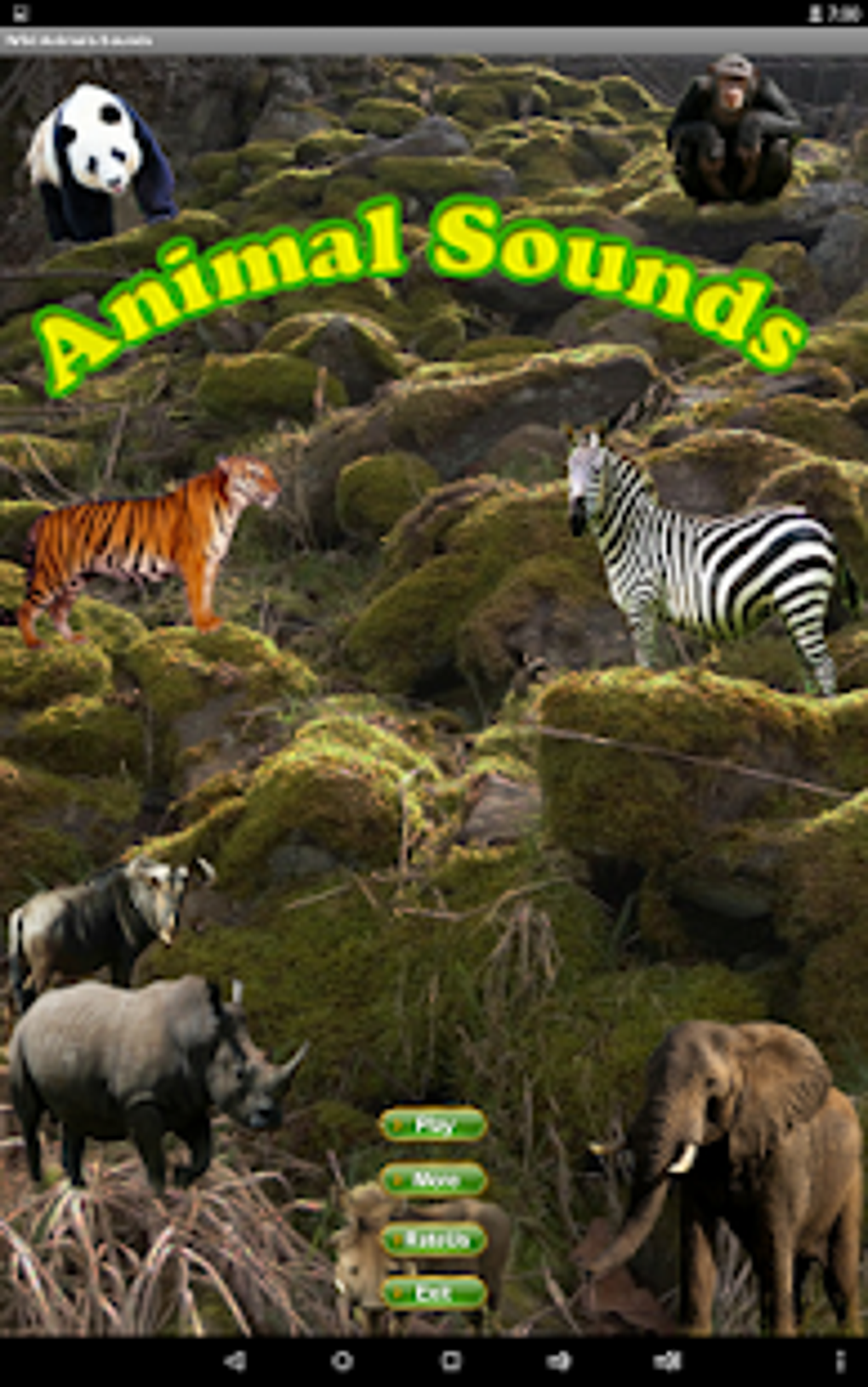Wild Animals Sounds APK для Android — Скачать