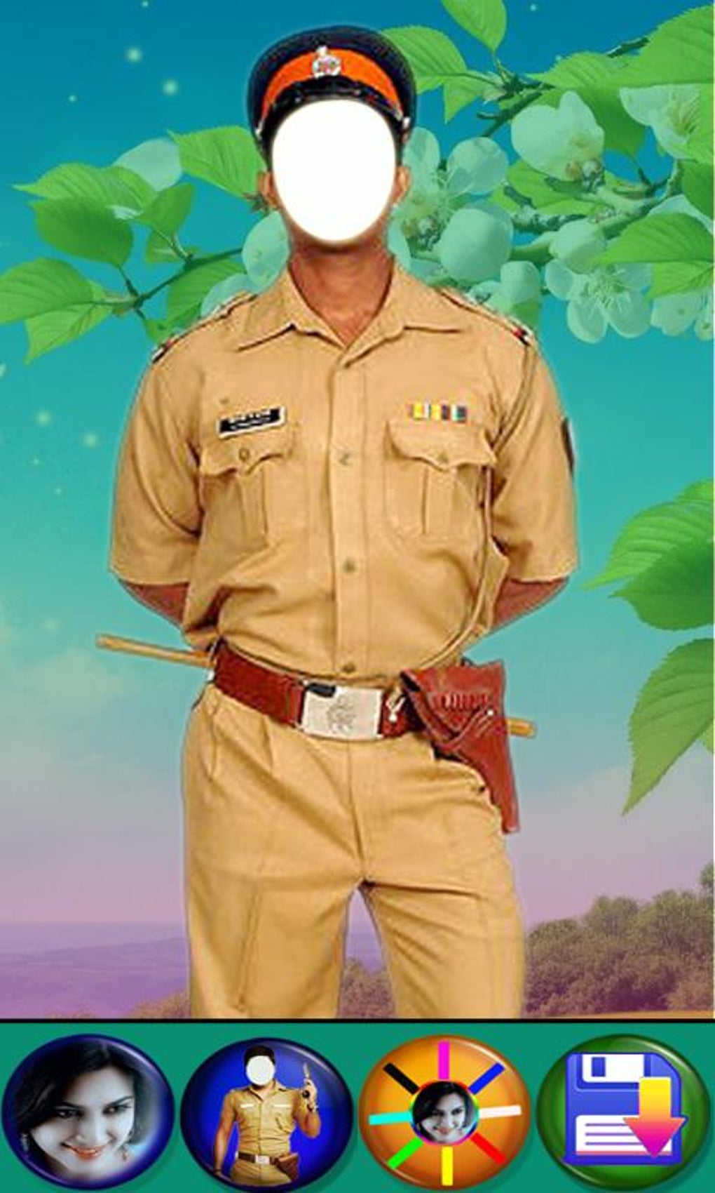 Police suit photo editor para Android - Descargar