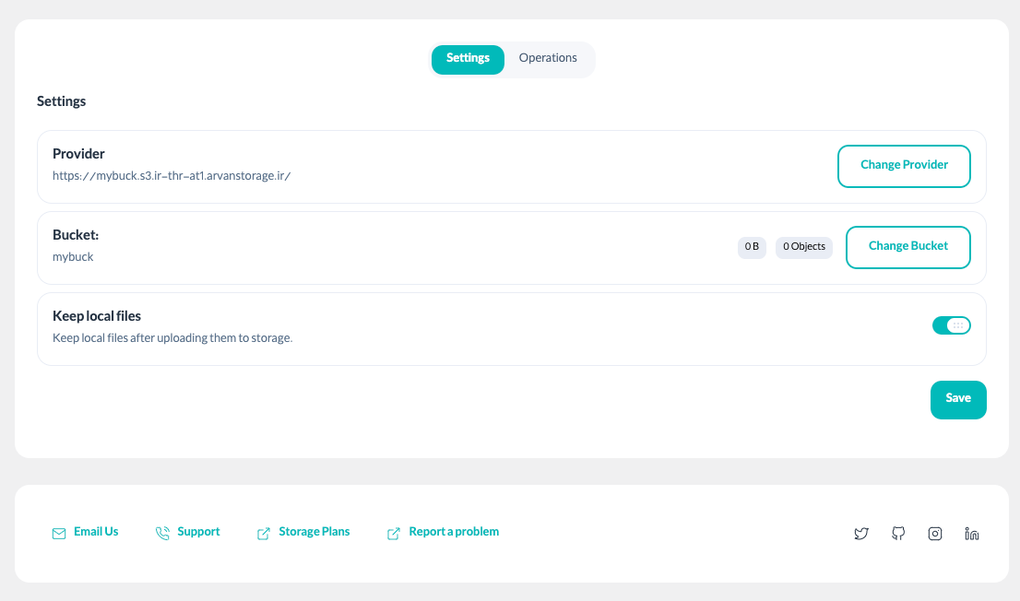 WordPress 용 ArvanCloud Object Storage - 다운로드