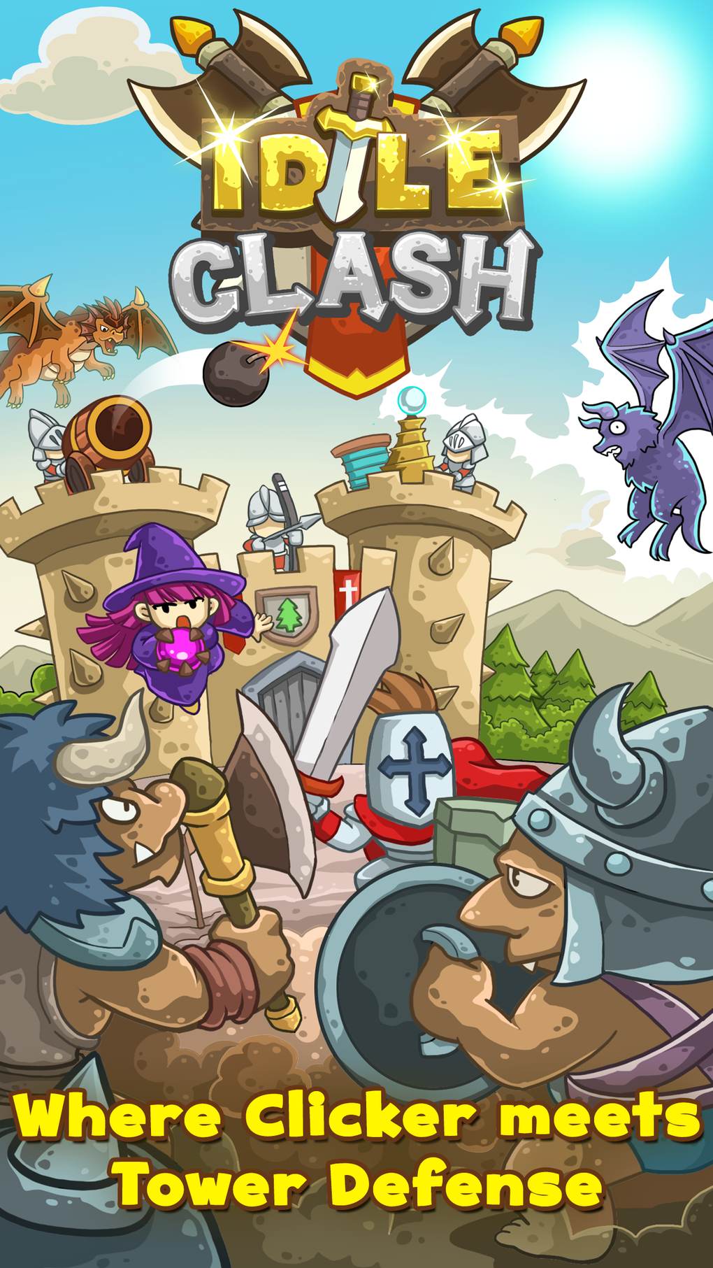 Idle Clash Frontier Defender For Iphone Download