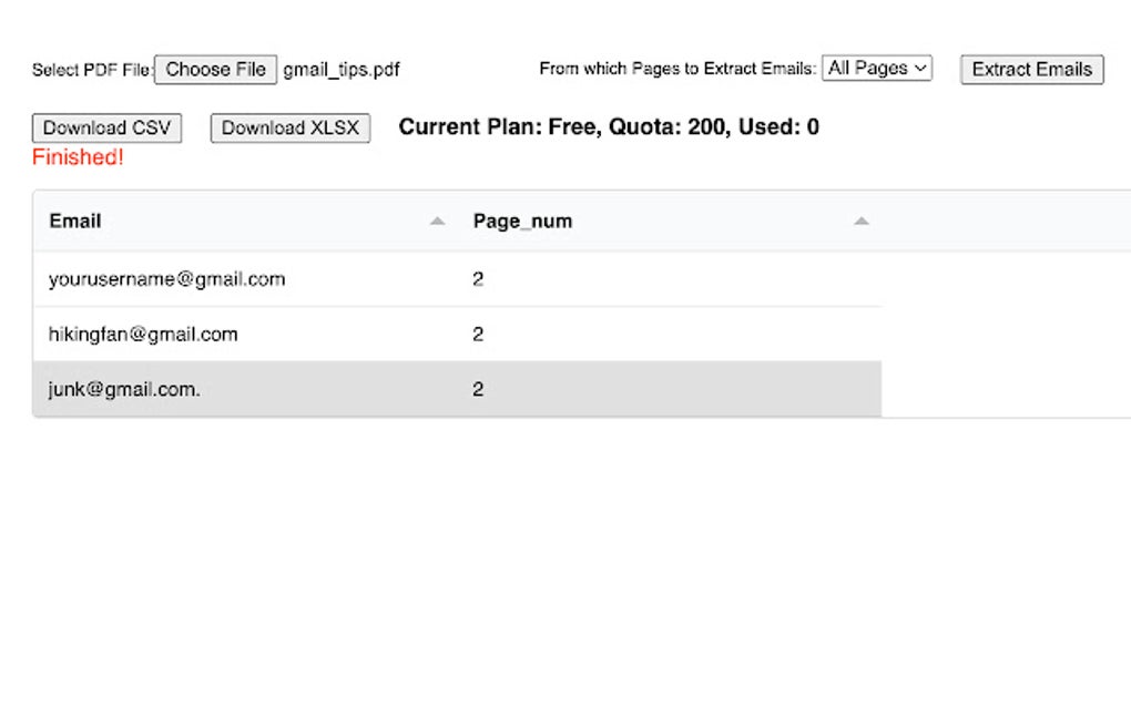 Extract Emails from PDF for Google Chrome - Extension Download Extract Emails from PDF for Google Chrome - Extension Download