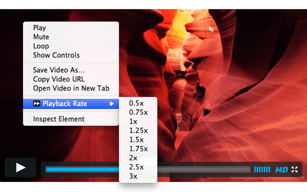 Playback Rate for Google Chrome - Extension Download