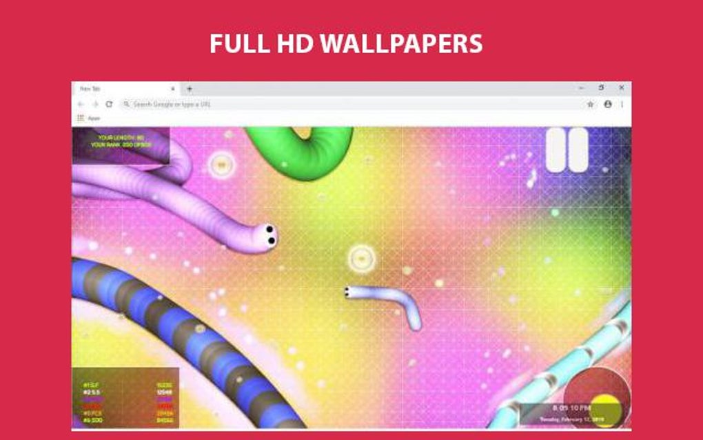 Hexar.io Wallpapers and New Tab cho Google Chrome - Tiện ích mở rộng Tải về