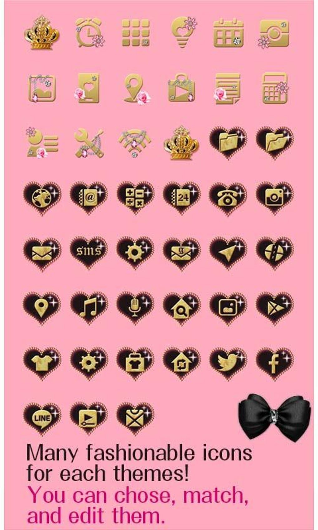 Cute Theme Ribbons and Stripes APK for Android - Download