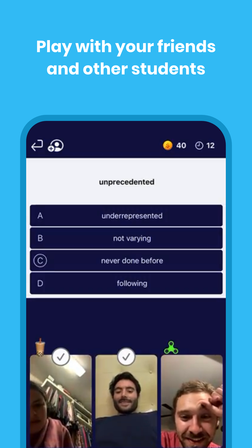 StudyParty: Quiz with friends for iPhone - Download