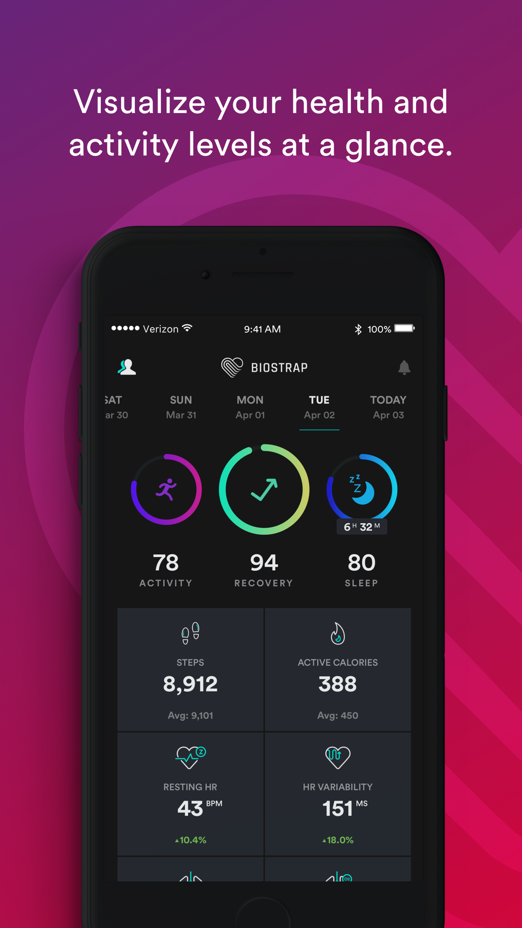 Biostrap para iPhone - Descargar