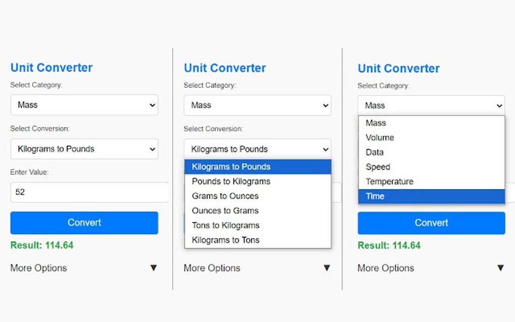 Professional Unit Converter Google Chrome 용 - 확장 프로그램 다운로드