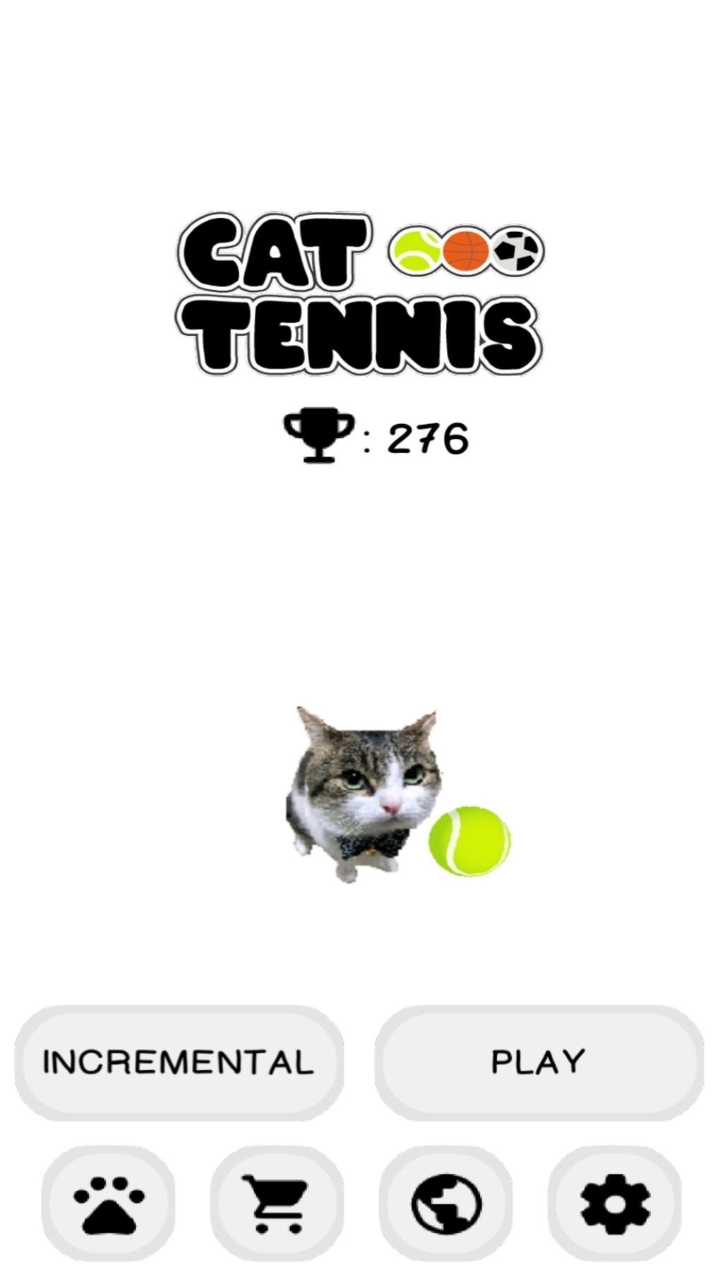 Cat Tennis Champion pour iPhone - Télécharger