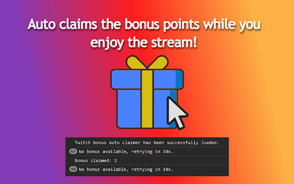 Twitch Channel Bonus Auto Clicker para Google Chrome - Extensión Descargar