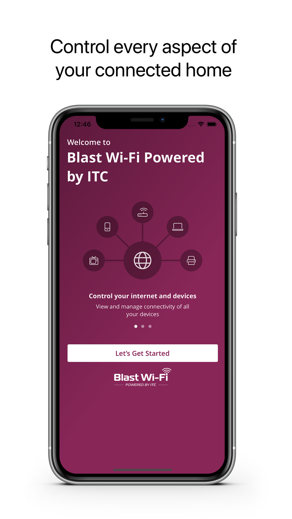 Blast Wi-Fi Powered by ITC per iPhone - Download