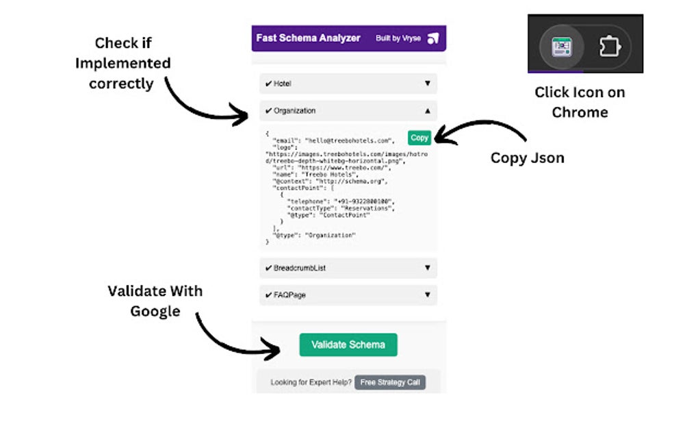 Fast Schema Markup Checker - By Vryse SEO para Google Chrome ... Fast Schema Markup Checker - By Vryse SEO para Google Chrome ...