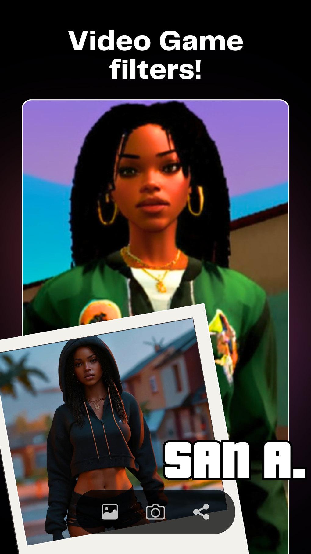 PS2 Filter AI Face Cartoon para iPhone - Descargar