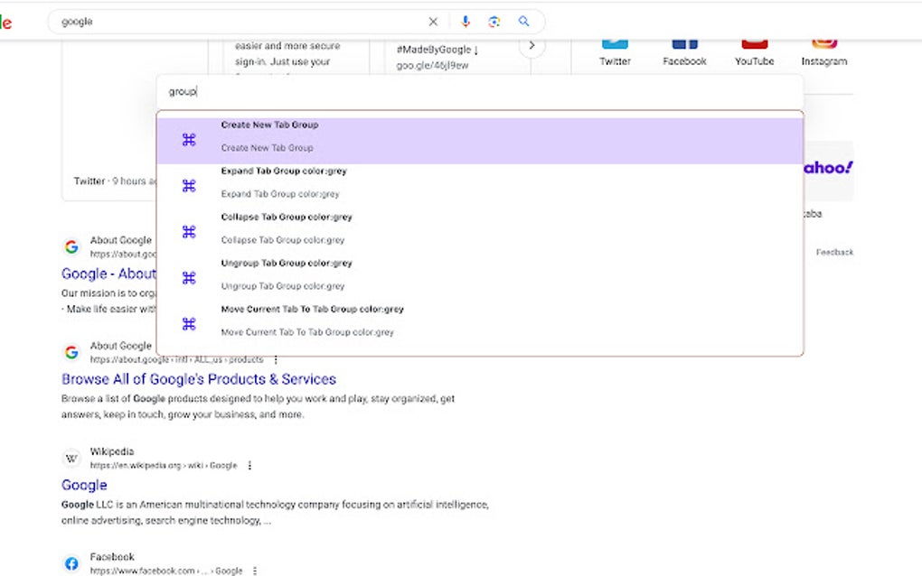 Typee - A Browser Command Line for Google Chrome - Extension Download Typee - A Browser Command Line for Google Chrome - Extension Download