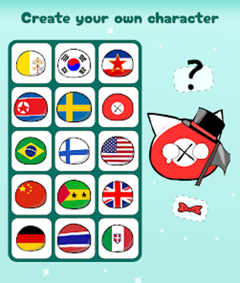 CountryHuman: Ball Emoji Maker for Android - Download